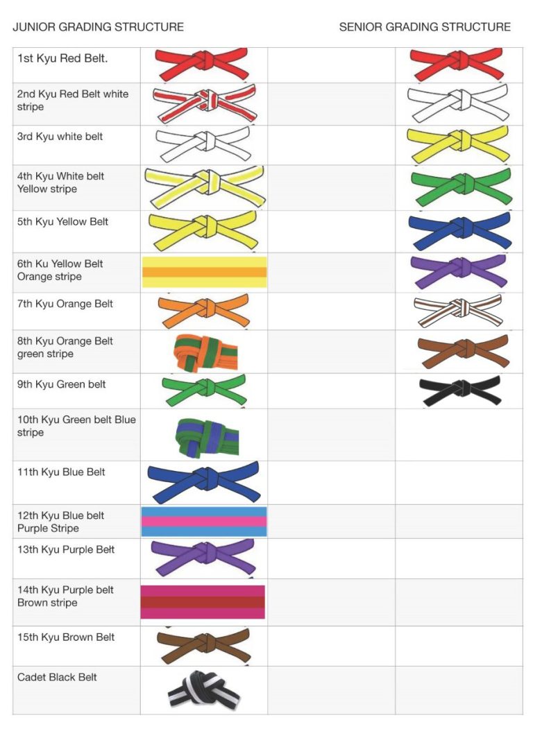 Belt System - Masters Of Martial Arts